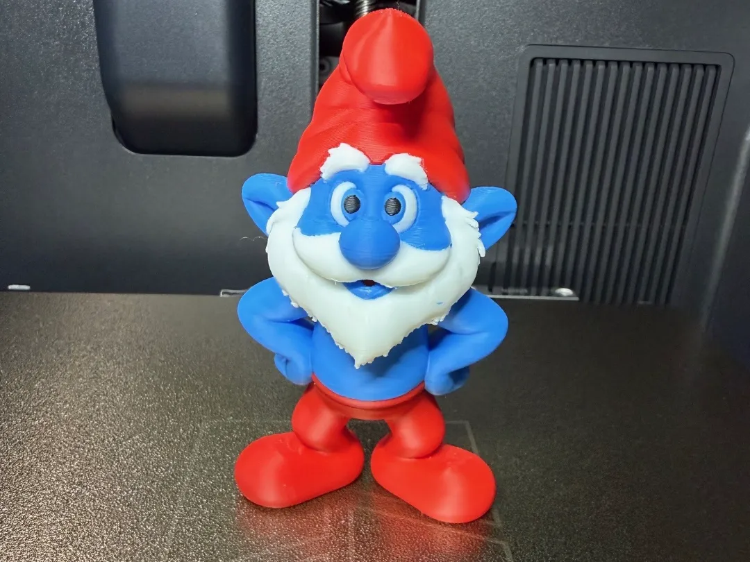 Papa Smurf Smurf - Free 3D Print Model - MakerWorld