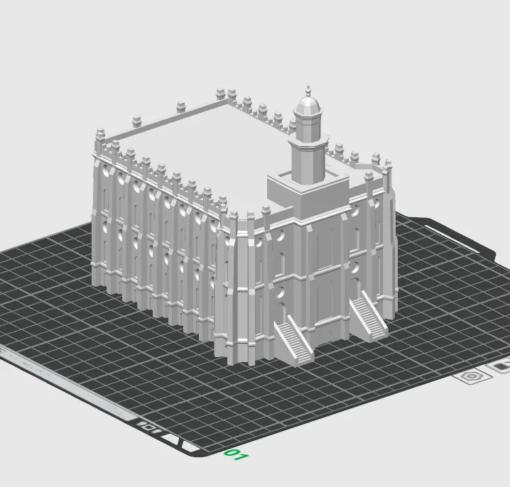 St.George, Utah LDS Temple Remixed by leeseagle MakerWorld: Download ...