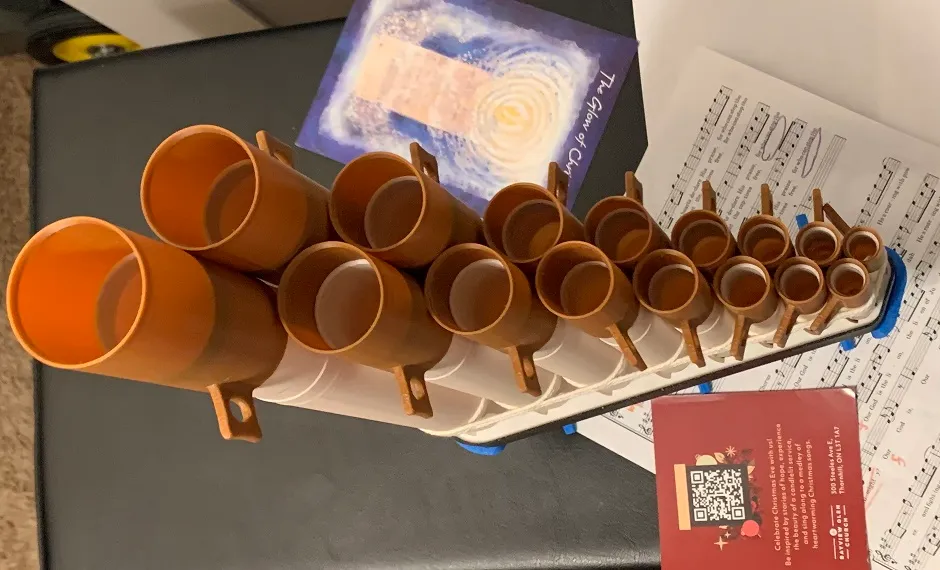 Pandraulis (organ pipe pan flute) by Chrysibulum - MakerWorld