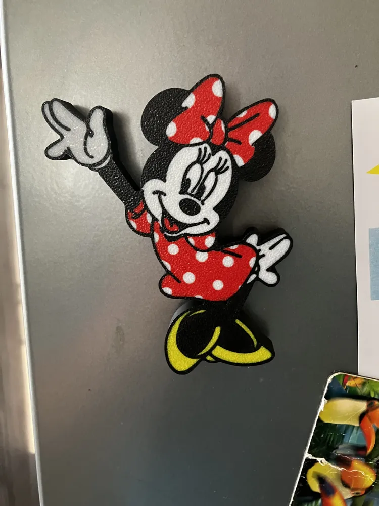Minnie magnet by Tomin MakerWorld: Download Free 3D Models