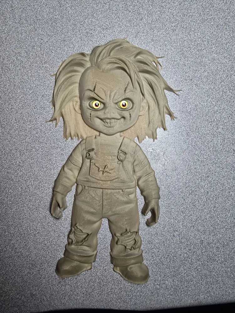 Chucky Wall Art - Free 3D Print Model - MakerWorld