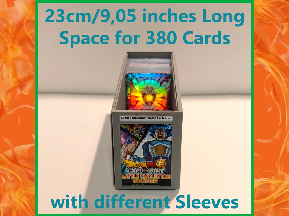 Collectible Card Box Stackable & Snap-Fit MtG, OP, YGO by Luckydrawer ...