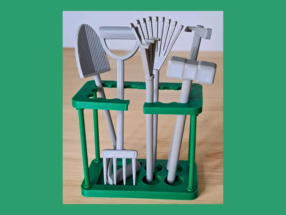 Tiny Garden Tools - Free 3D Print Model - MakerWorld