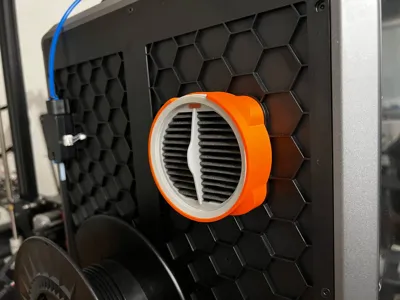 Creality K1 - Hepa + Active Carbon filter housing by LMaker - MakerWorld