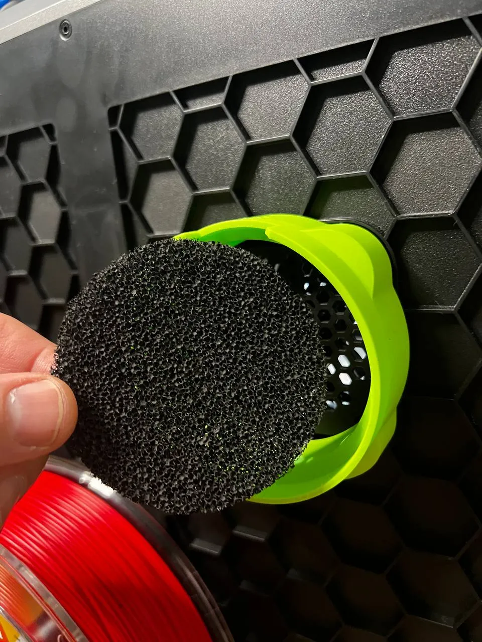 Creality K1 - Hepa + Active Carbon filter housing - Free 3D Print Model ...