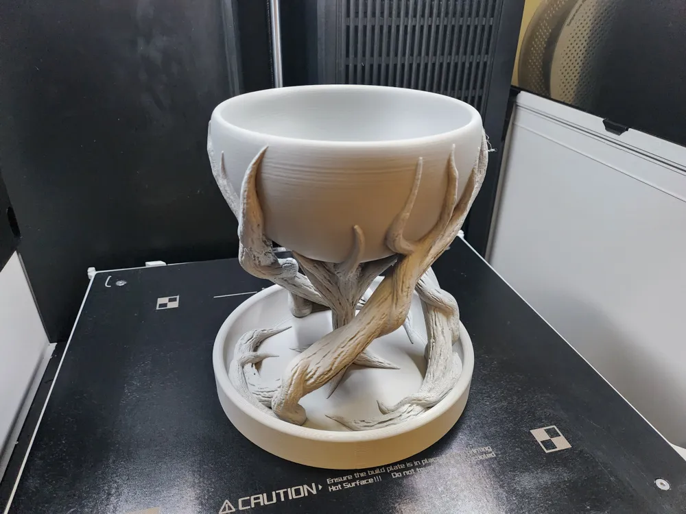 Spiral tree pot by uni3Dworld MakerWorld: Download Free 3D Models