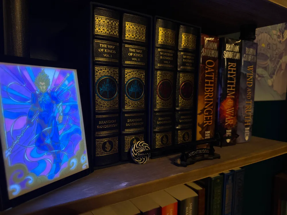 Windrunner Stained Glass Lithophane Stormlight by savageApostle ...