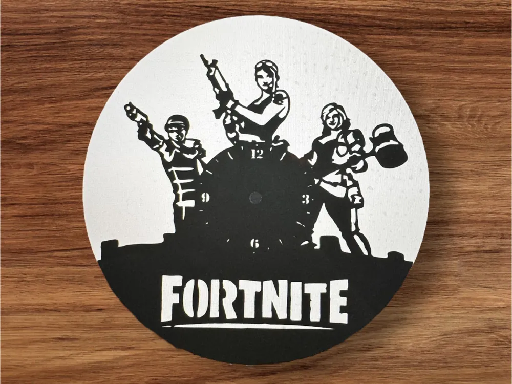 Fortnite Clock by 3dlabprinters - MakerWorld
