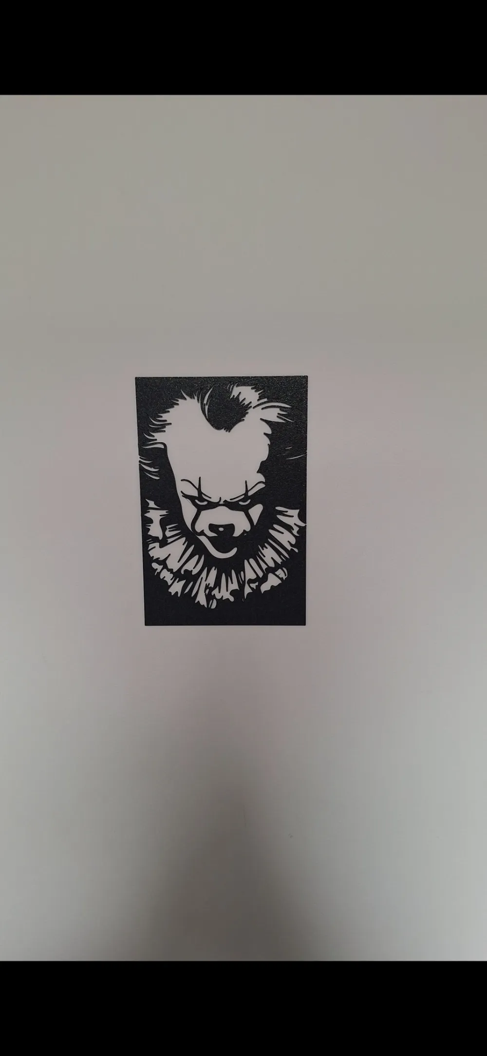 Evil Grin – Pennywise Silhouette Horror Art - Free 3D Print Model ...