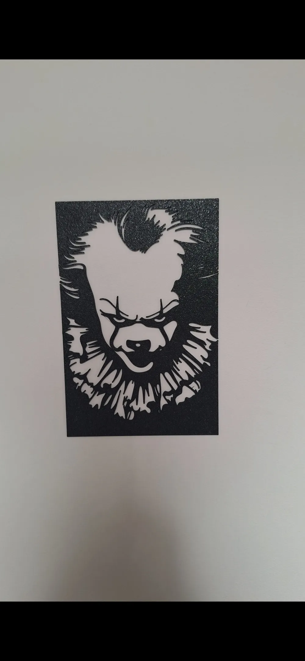 Evil Grin – Pennywise Silhouette Horror Art - Free 3D Print Model ...