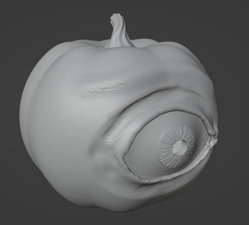 Evil Eye Ball Pumpkin by killingseed - MakerWorld