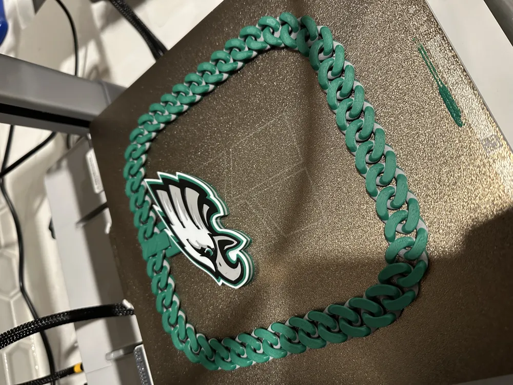 Philadelphia Eagles Kids Chain by Sgambaro MakerWorld: Download Free 3D ...