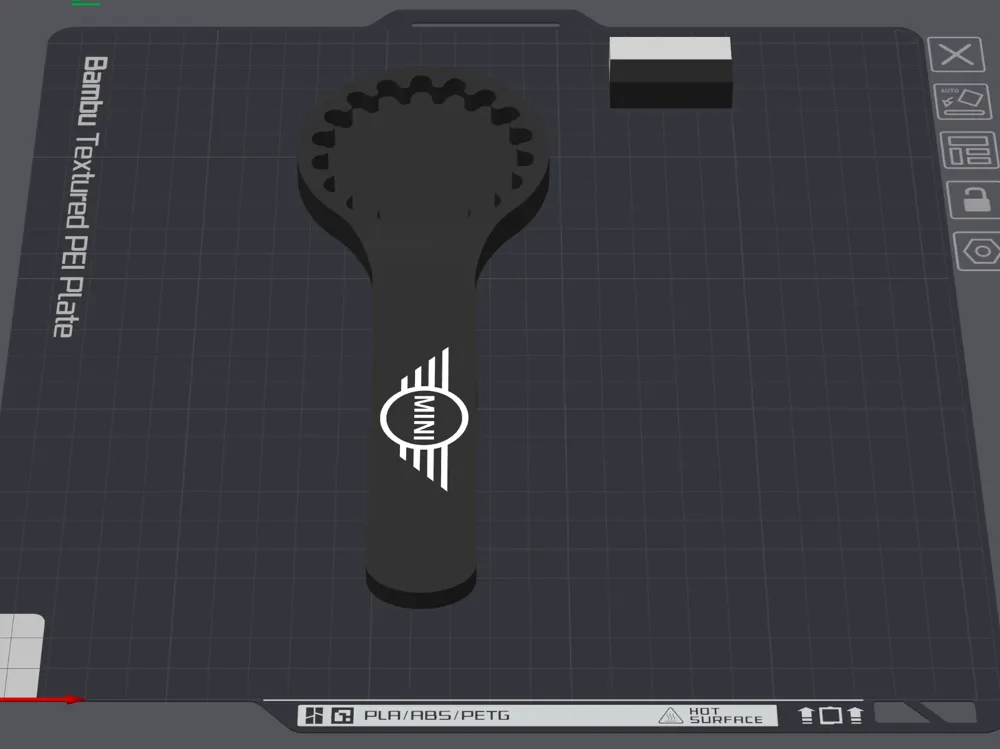 R53 Mini Cooper window nut removal tool by DDDPrints MakerWorld ...