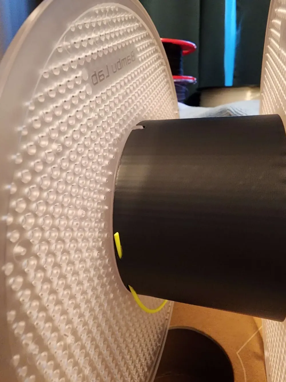 Bambu Lab Spool insert for manual winding by Kaelen Broaster - MakerWorld