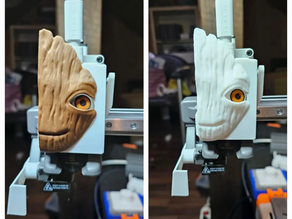 A1 and A1 Mini Front Cover with Groot by Barika MakerWorld: Download ...