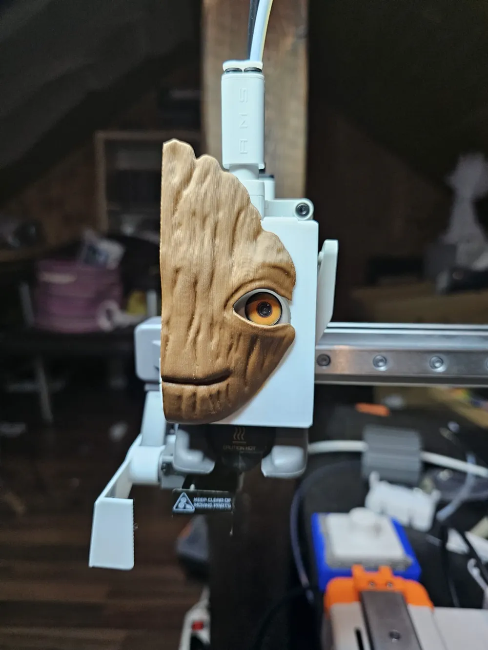 A1 and A1 Mini Front Cover with Groot by Barika MakerWorld: Download ...