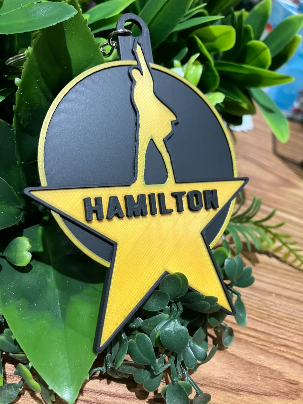 Hamilton Broadway Musical Keychain by tintantanafa - MakerWorld