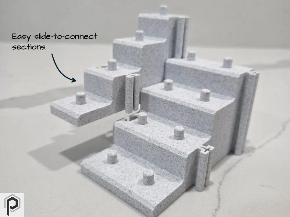Modular Stadium Display for Mini Sports Figures - Free 3D Print Model ...