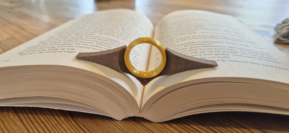 Lord of the Rings - one ring - Book page holder by MartinRimerS ...