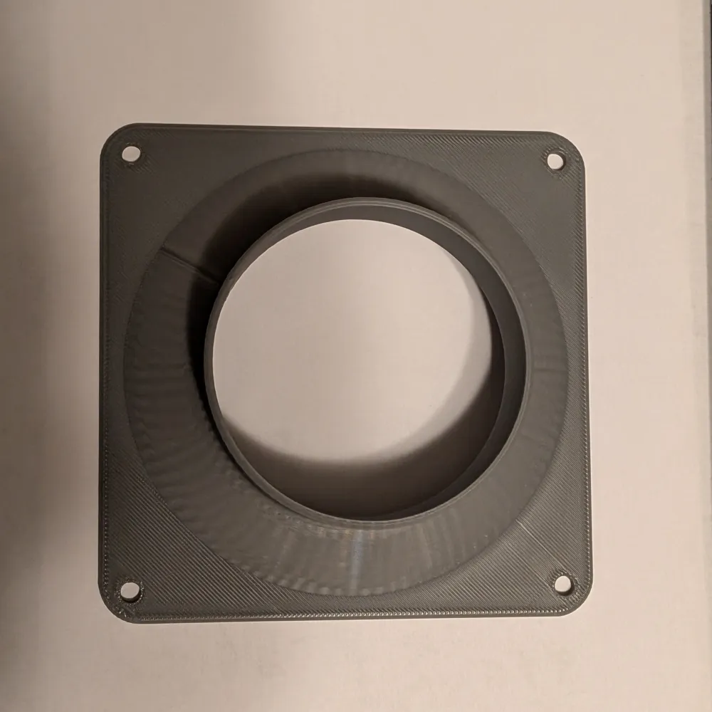 3 Inch Vent Hose to 120mm PC Fan Adapter - Free 3D Print Model - MakerWorld