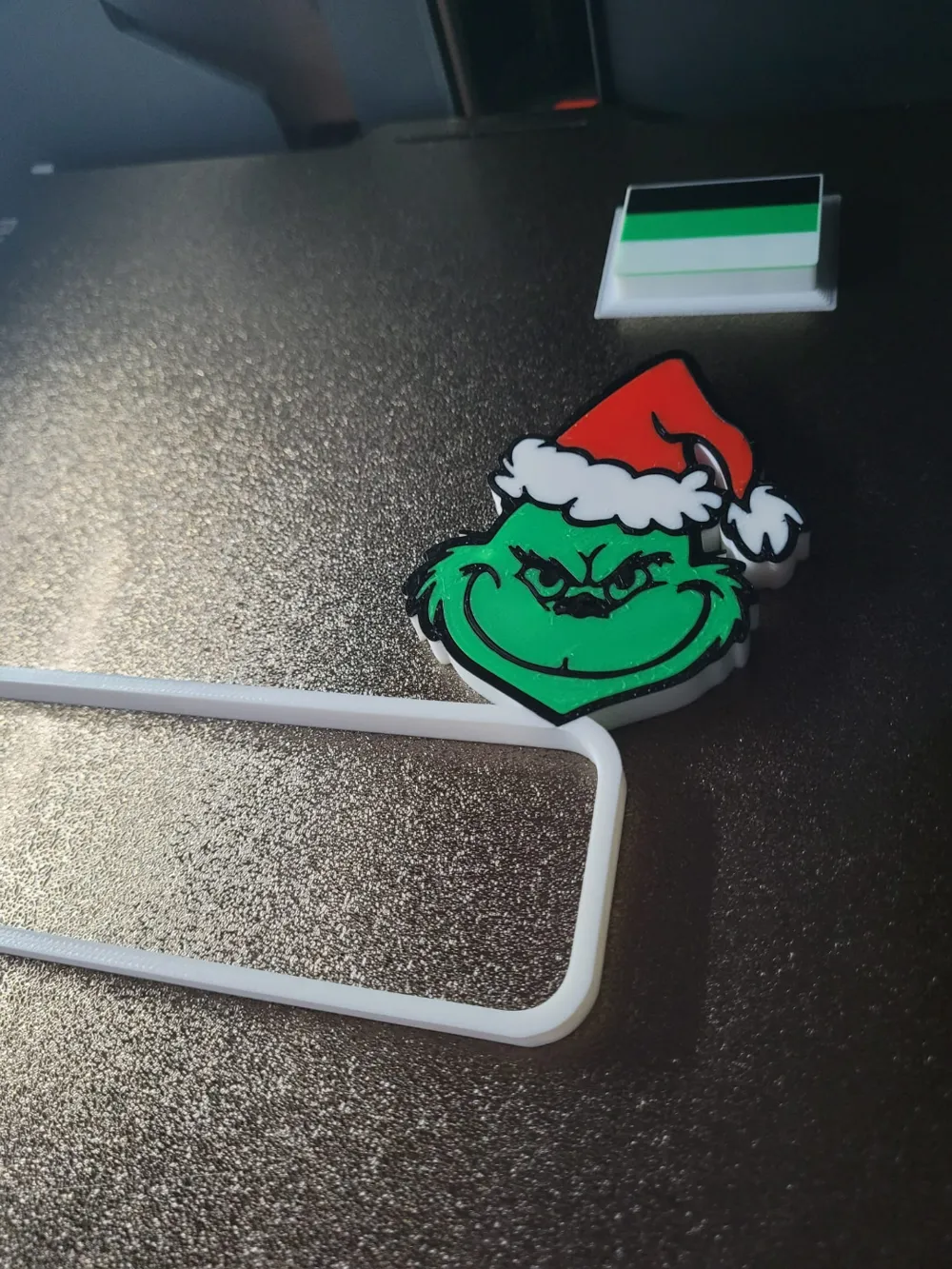 Grinch Christmas Frame P1P/P1S by Iulian3D - MakerWorld