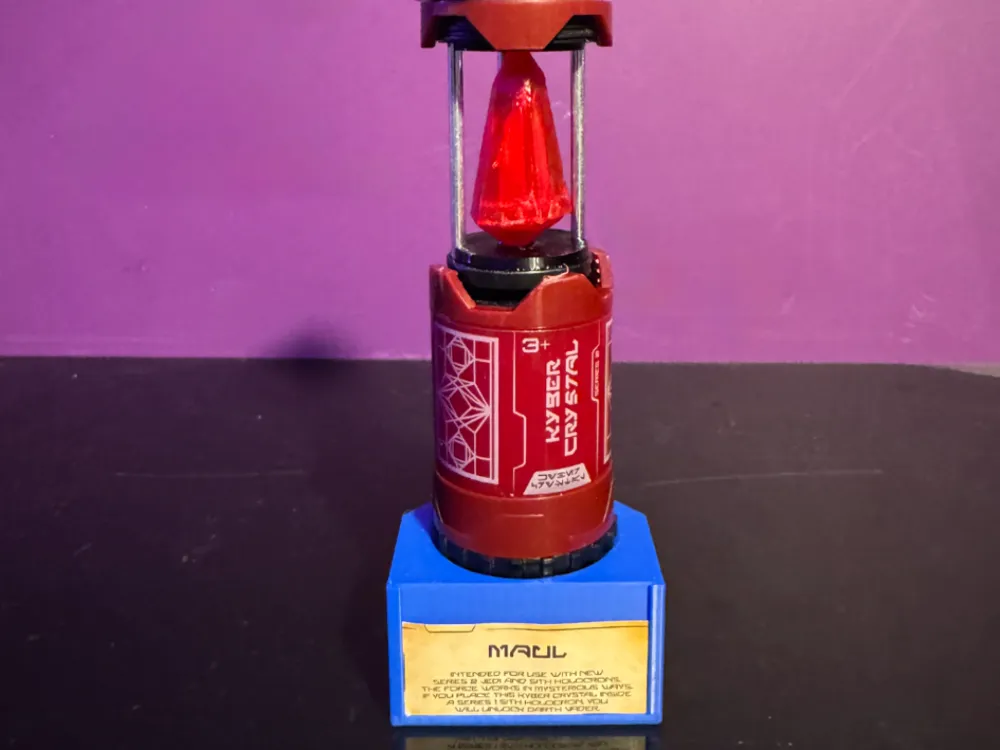 Kyber Crystal Series 2 Display Stand by Denver MakerWorld: Download ...