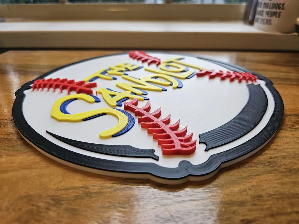 The Sandlot 3D Sign by Fast3D MakerWorld: Download Free 3D Models