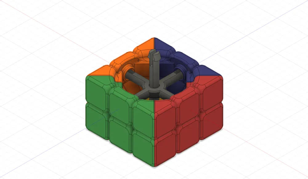 Rubik Style Cube Puzzle Style Colorblock by CZJ Studio MakerWorld ...
