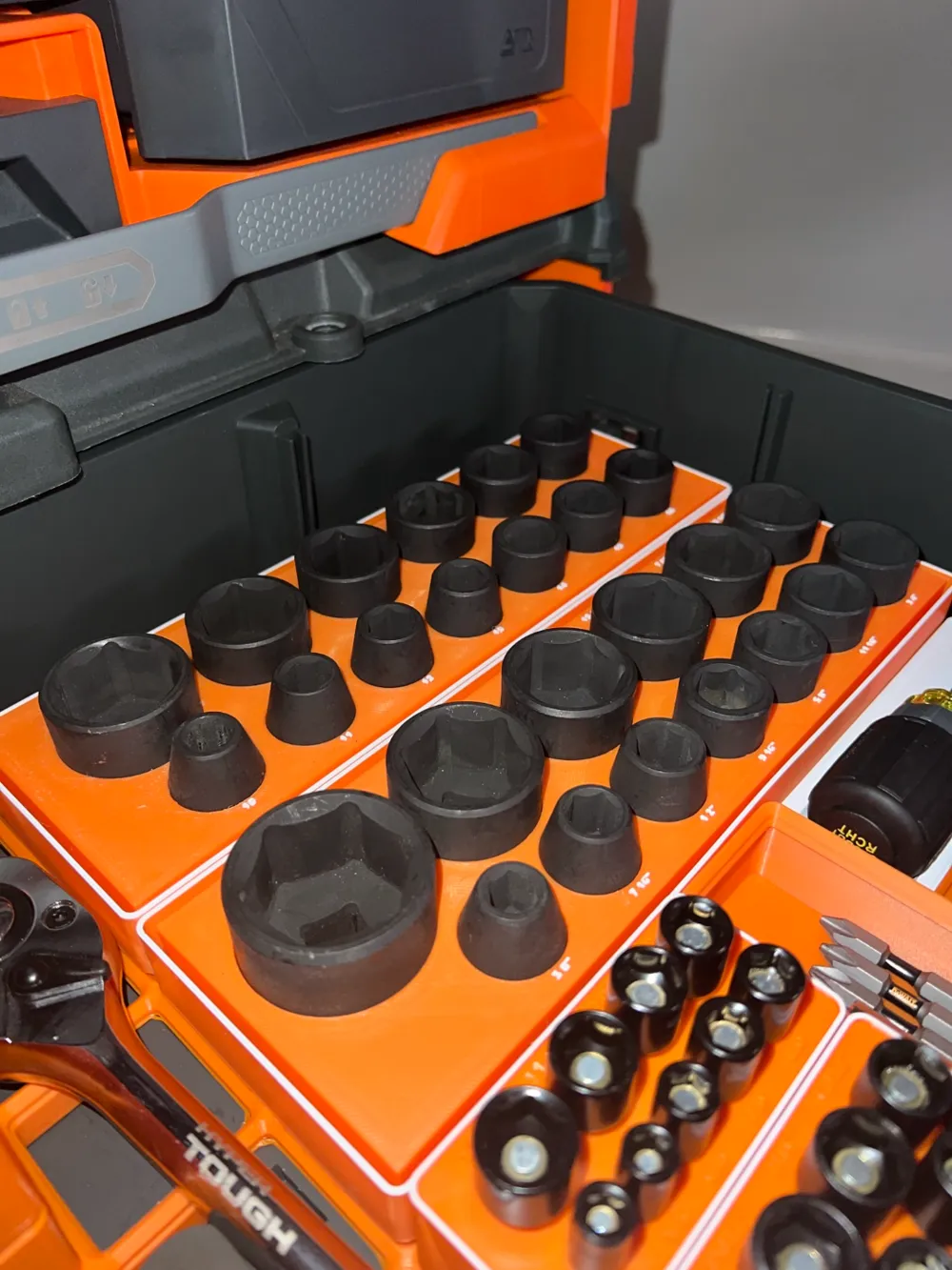 Pittsburgh Harbor Freight Metric Impact Socket Set - Free 3D Print ...