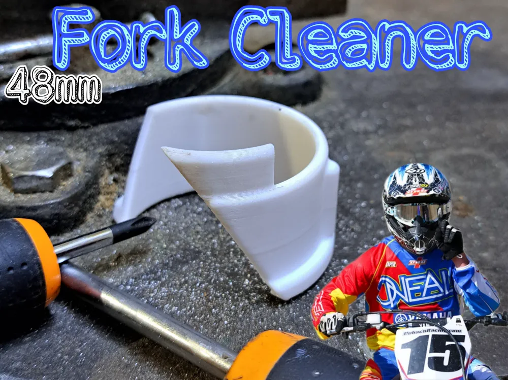 FORK CLEANER. 48mm - Motocross by FusiOFF LAB - MakerWorld