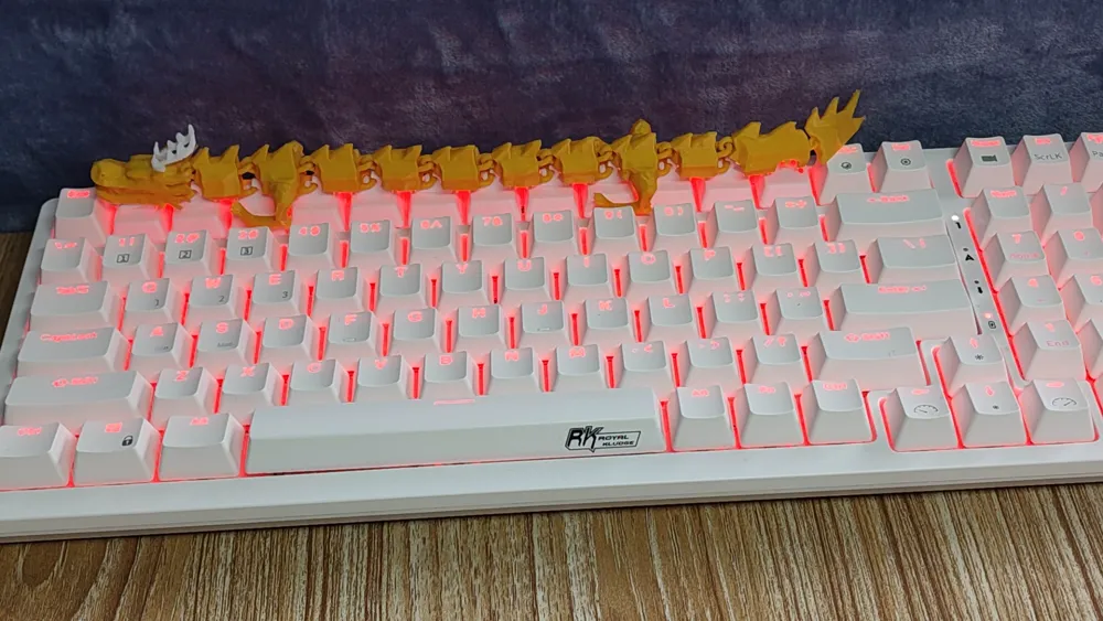 游龙键帽 dragon keycap by rice millet - MakerWorld