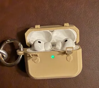 Airpod Pro 3 case with keyring and latch - Free 3D Print Model - MakerWorld
