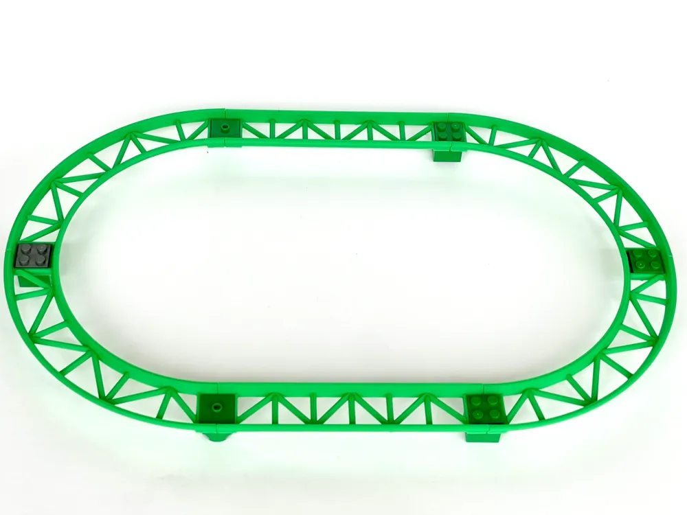 Brick Roller Coaster Curve 90 degrees - Free 3D Print Model - MakerWorld