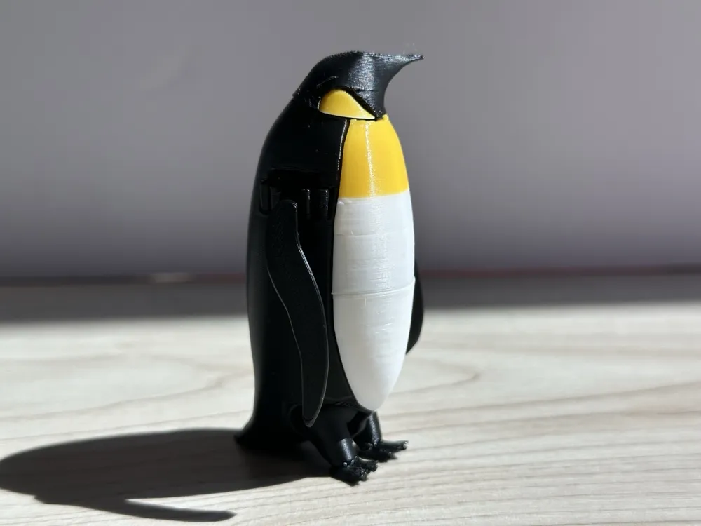 Poseable Articulated Emperor Penguin No AMS by Penguin the Engineer ...
