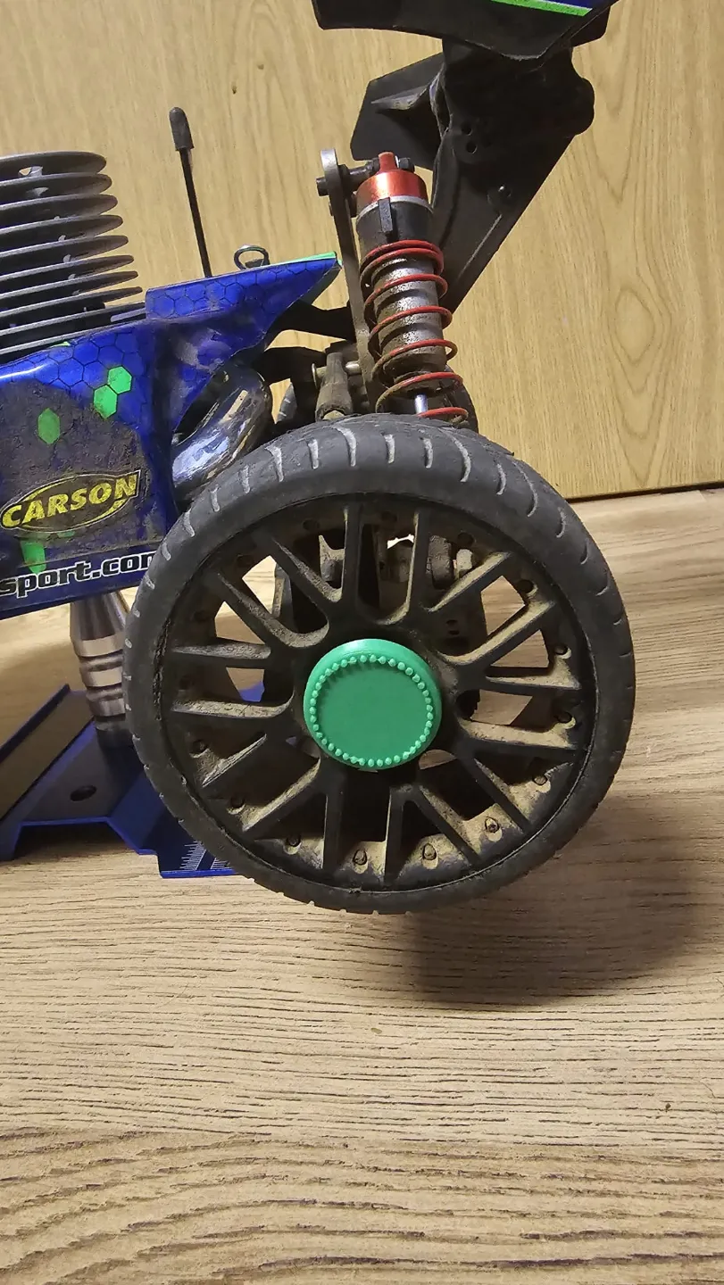 17mm wheel hub cover nut cap hubcap rc 1/8 by blackscorpiontk - MakerWorld