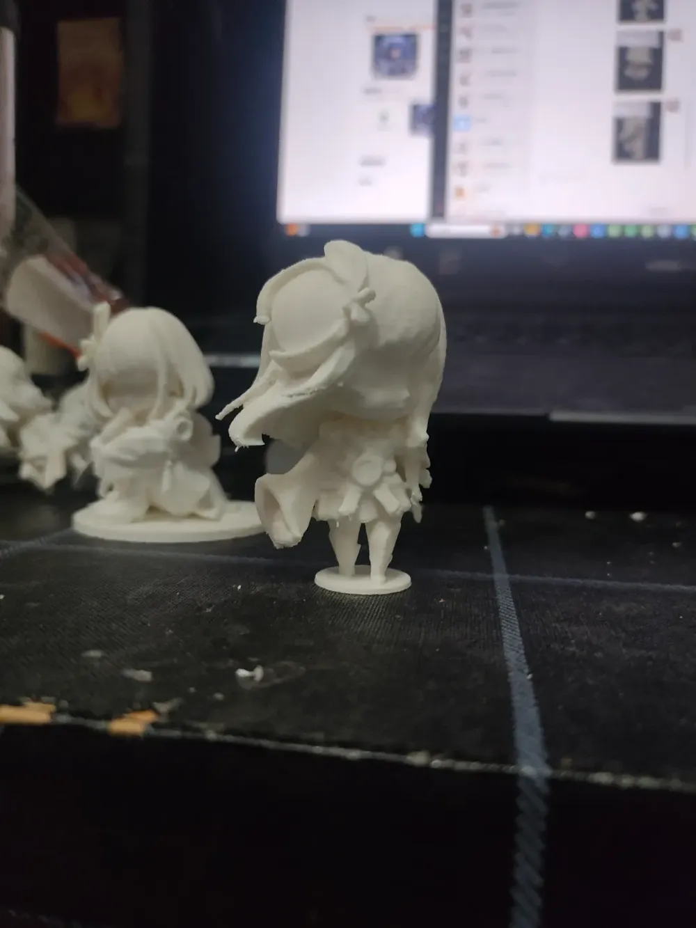 Q-version Raiden Shogun Figurine (Super Cute Standing Pose 1) by user ...