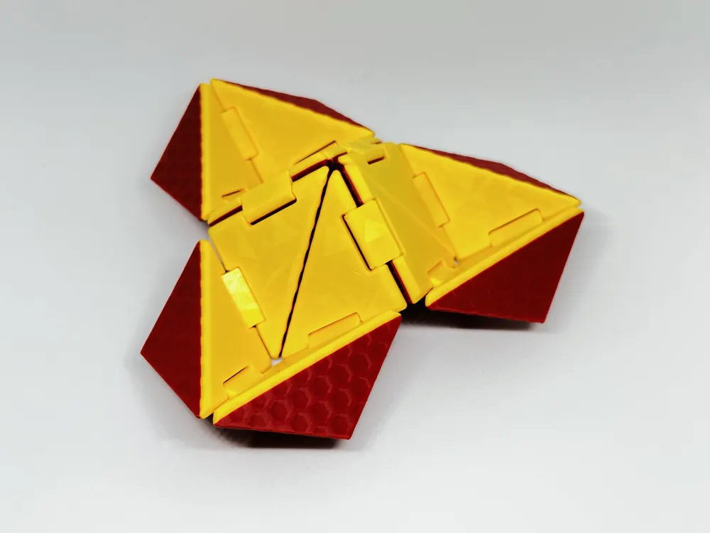 Origami Transforming Cube by Austin Vojta MakerWorld: Download Free 3D ...