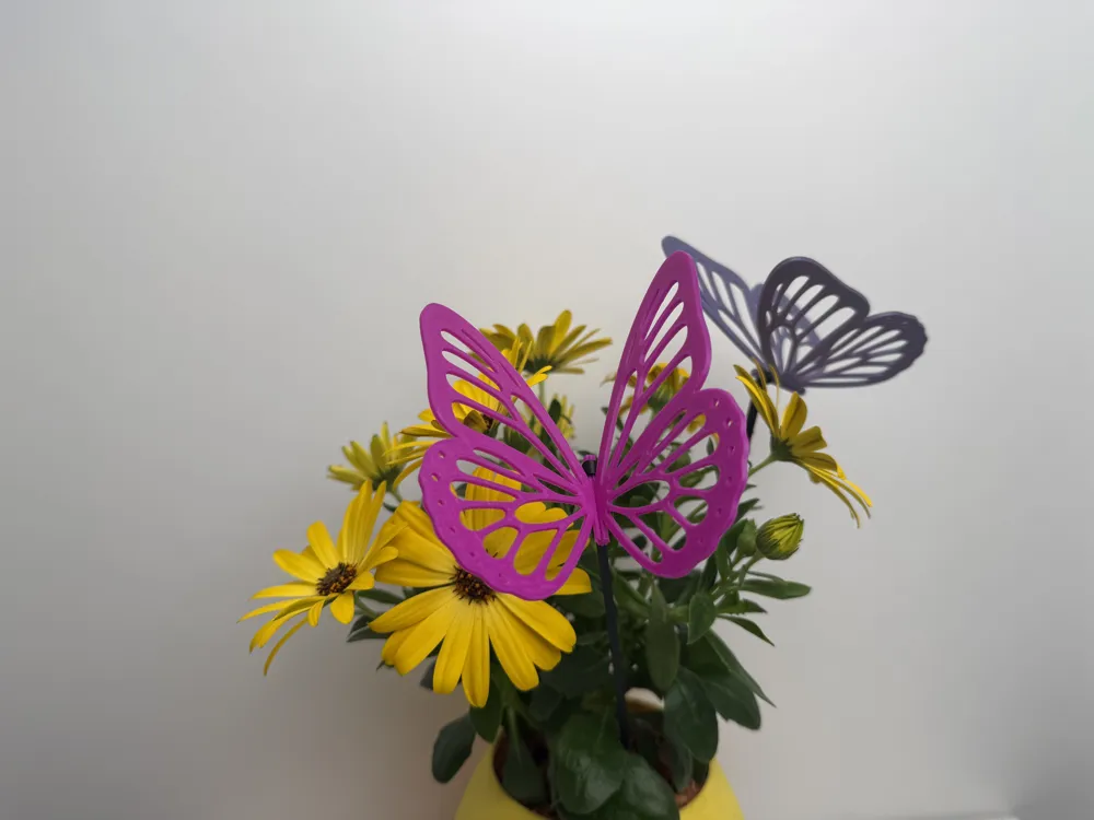 Butterfly (Flowers decor) - Free 3D Print Model - MakerWorld
