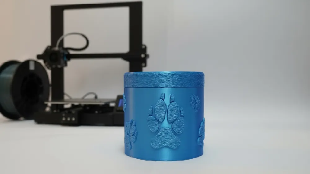 PAW JAR - Free 3D Print Model - MakerWorld