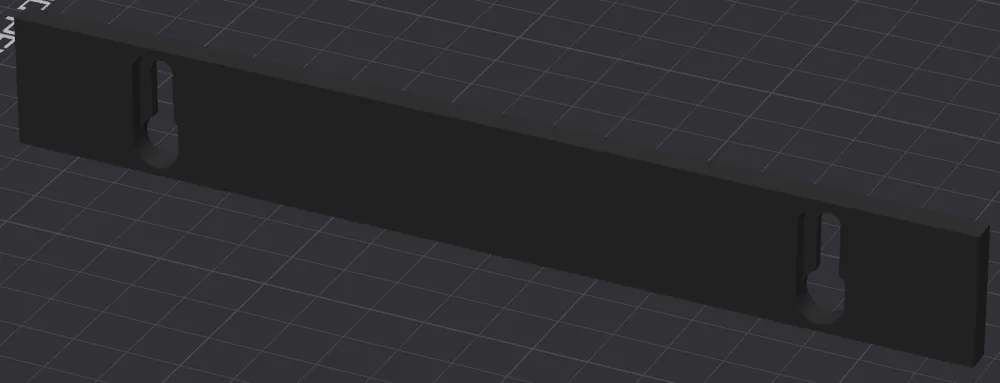 Universal Wall Shelf with Keyhole Mount - Free 3D Print Model - MakerWorld