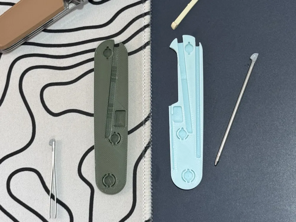 Swiss Army Knife Topo Scale 91mm V3 - Free 3D Print Model - MakerWorld