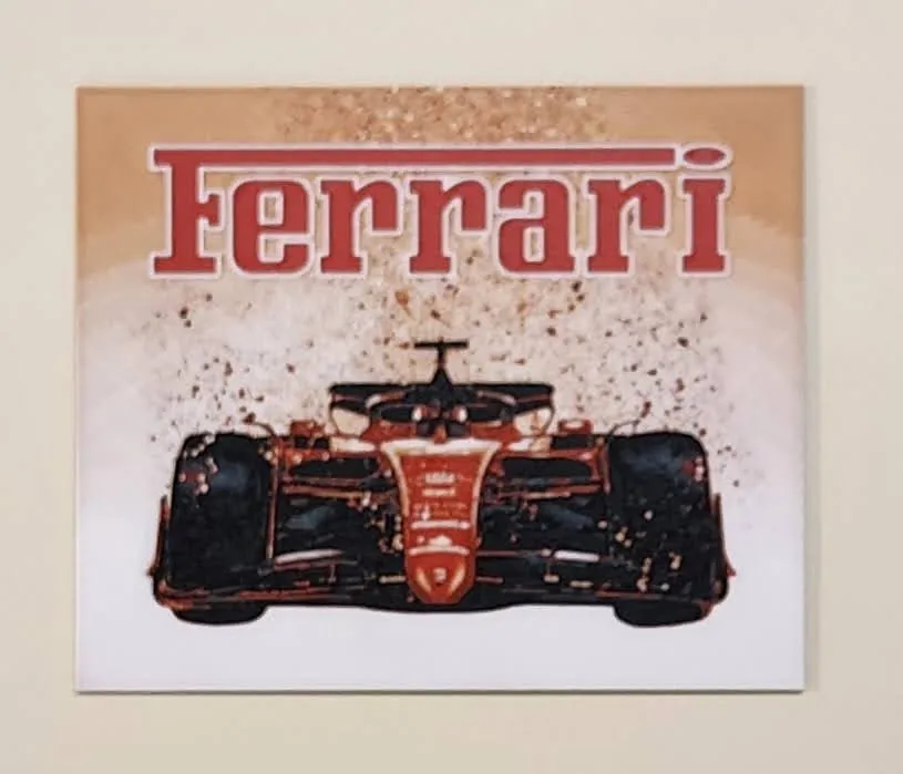 Ferrari F1 "Splash" (hueforge) by briankstanMakerWorld: Download Free ...