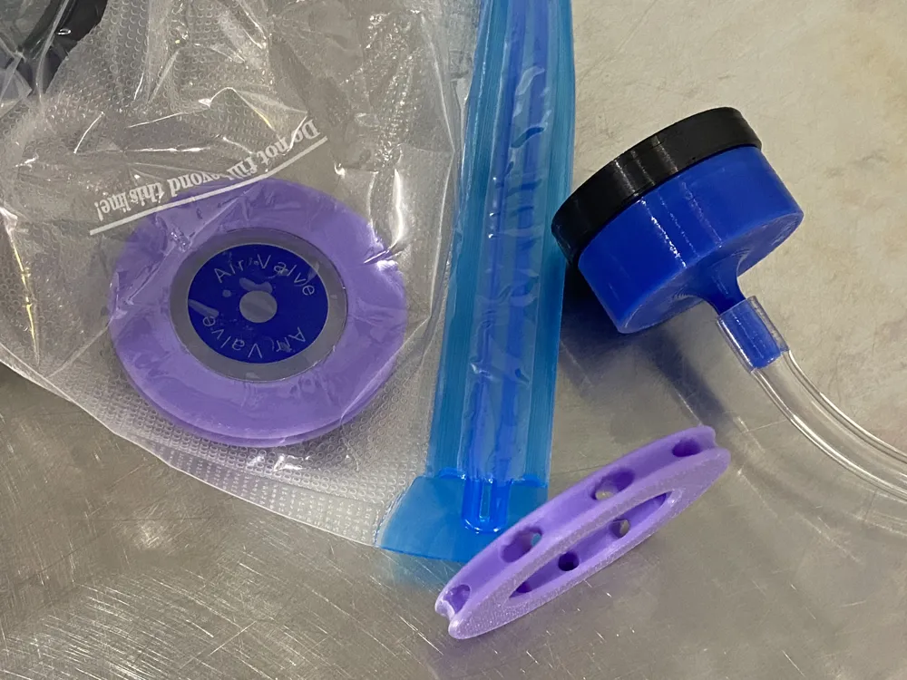 Vacuum Ring Optimized For Vacuum Seal Machines - Free 3D Print Model ...