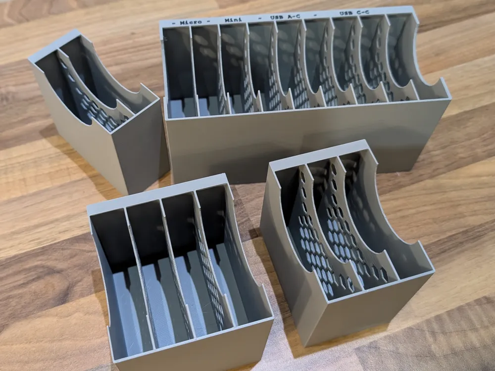 Cable Organizing Boxes - Free 3D Print Model - MakerWorld