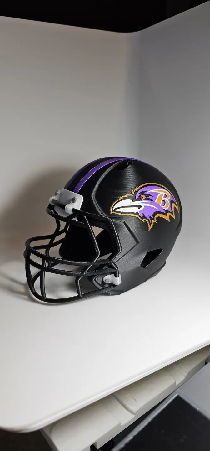 Baltimore Ravens Football Helmet by animuL67 - MakerWorld