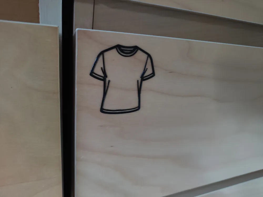 Clothes Logos in Line Art - Free 3D Print Model - MakerWorld