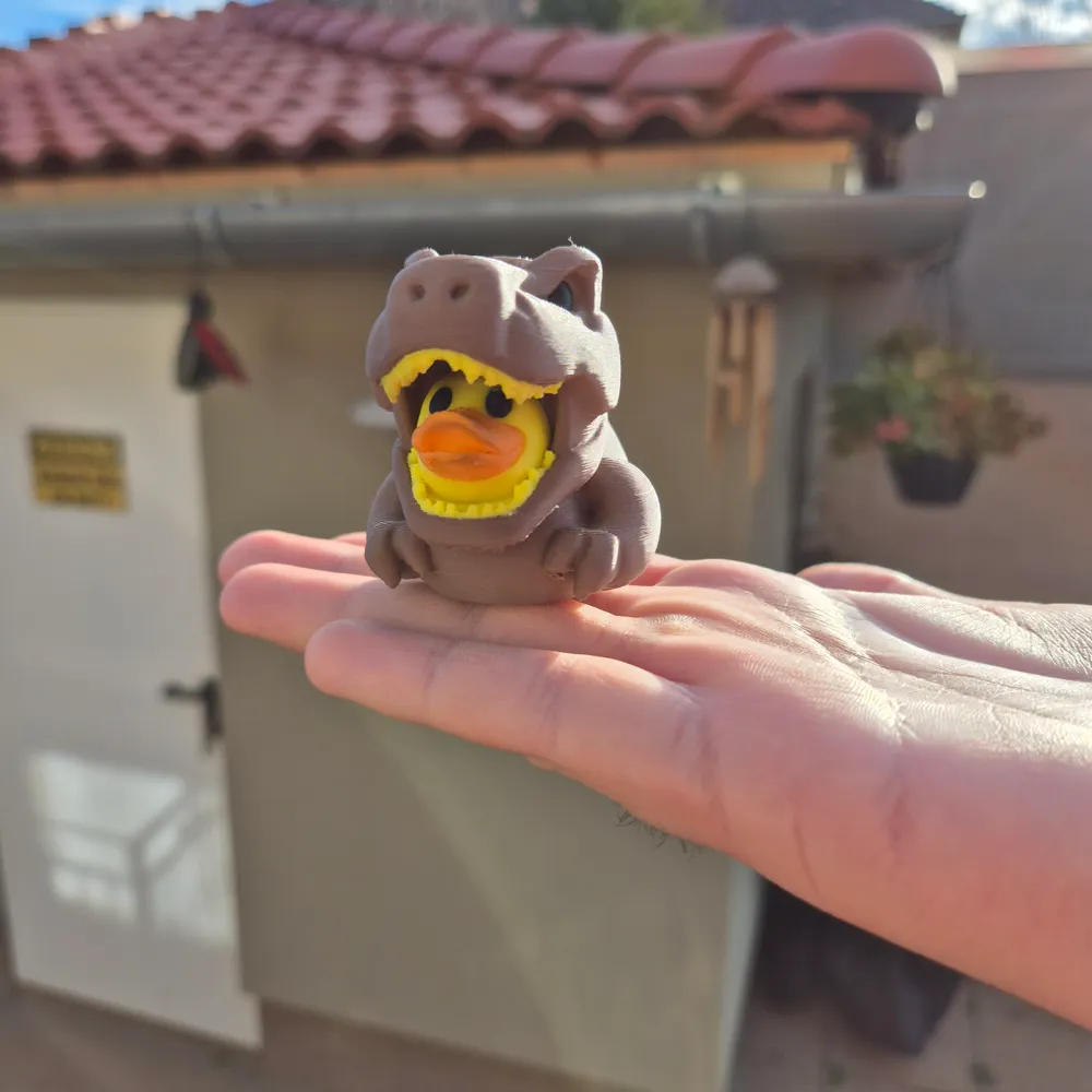 T-rex Duck - Free 3D Print Model - MakerWorld