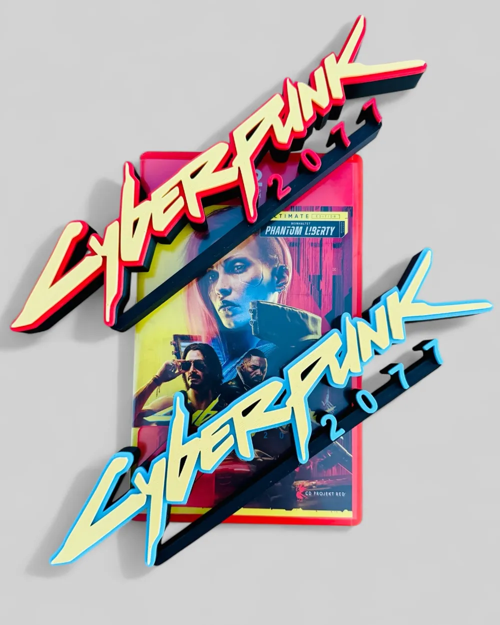 CyberPunk Display Logo Stand by GoronenDruck MakerWorld: Download Free ...