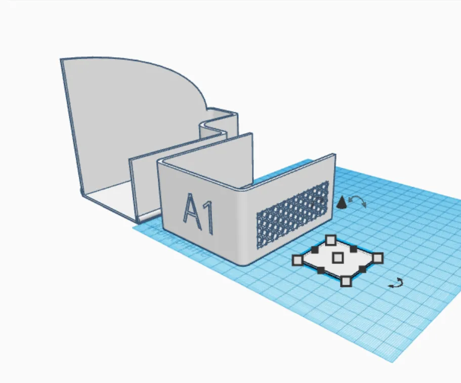 BAMBU LAB A1 - A1 MINI SLIDER POOP BUCKET - BAMBU LAB A1 LOGO IN by ...