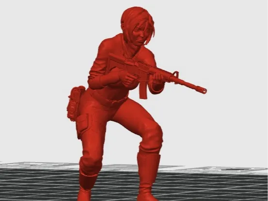 female survivor by Ratomir MakerWorld: Download Free 3D Models